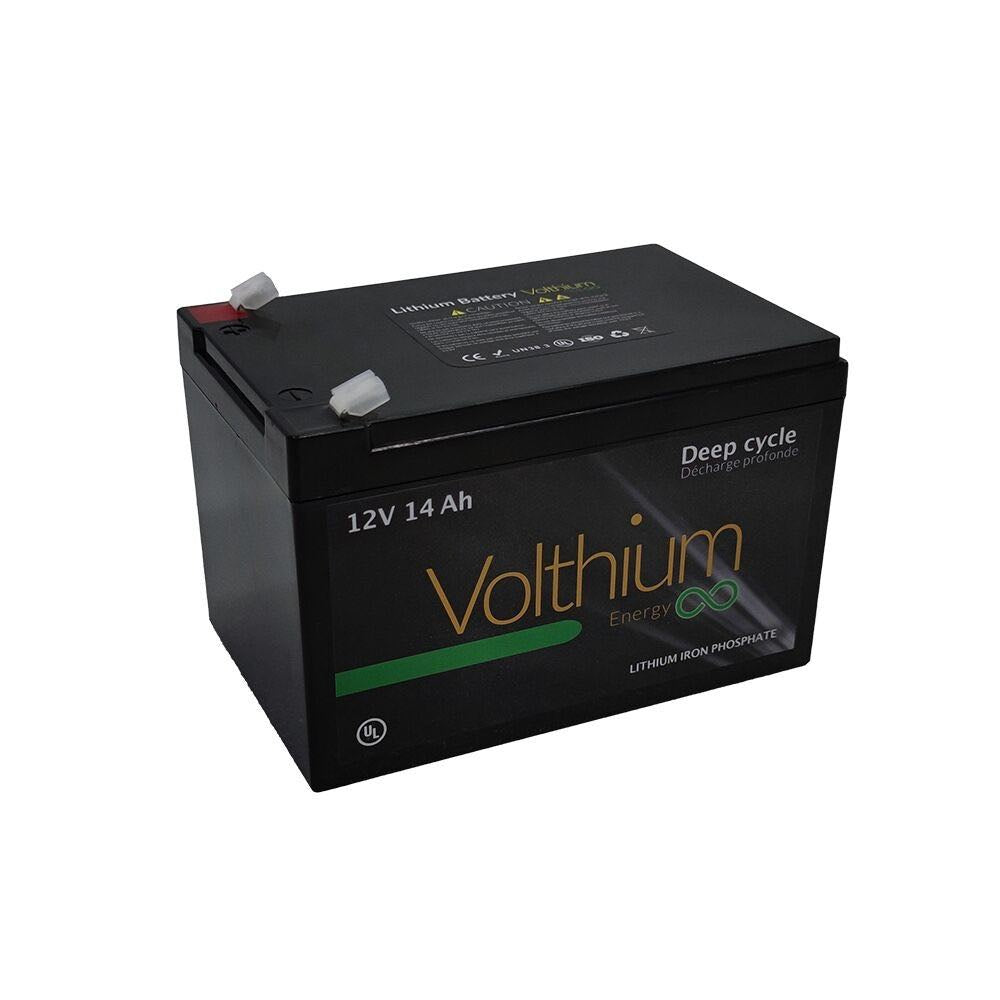 Volthium Batterie Lithium Décharge profonde - 12V / 14Ah - Boutique ...